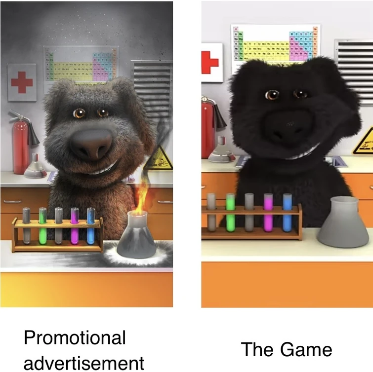 Why are the character designs in the promotional ads much better than ...