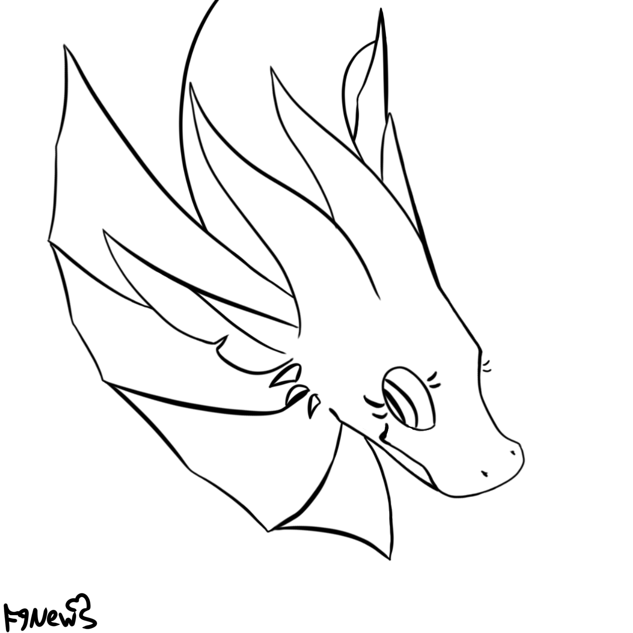 RainWing headshot base | Fandom