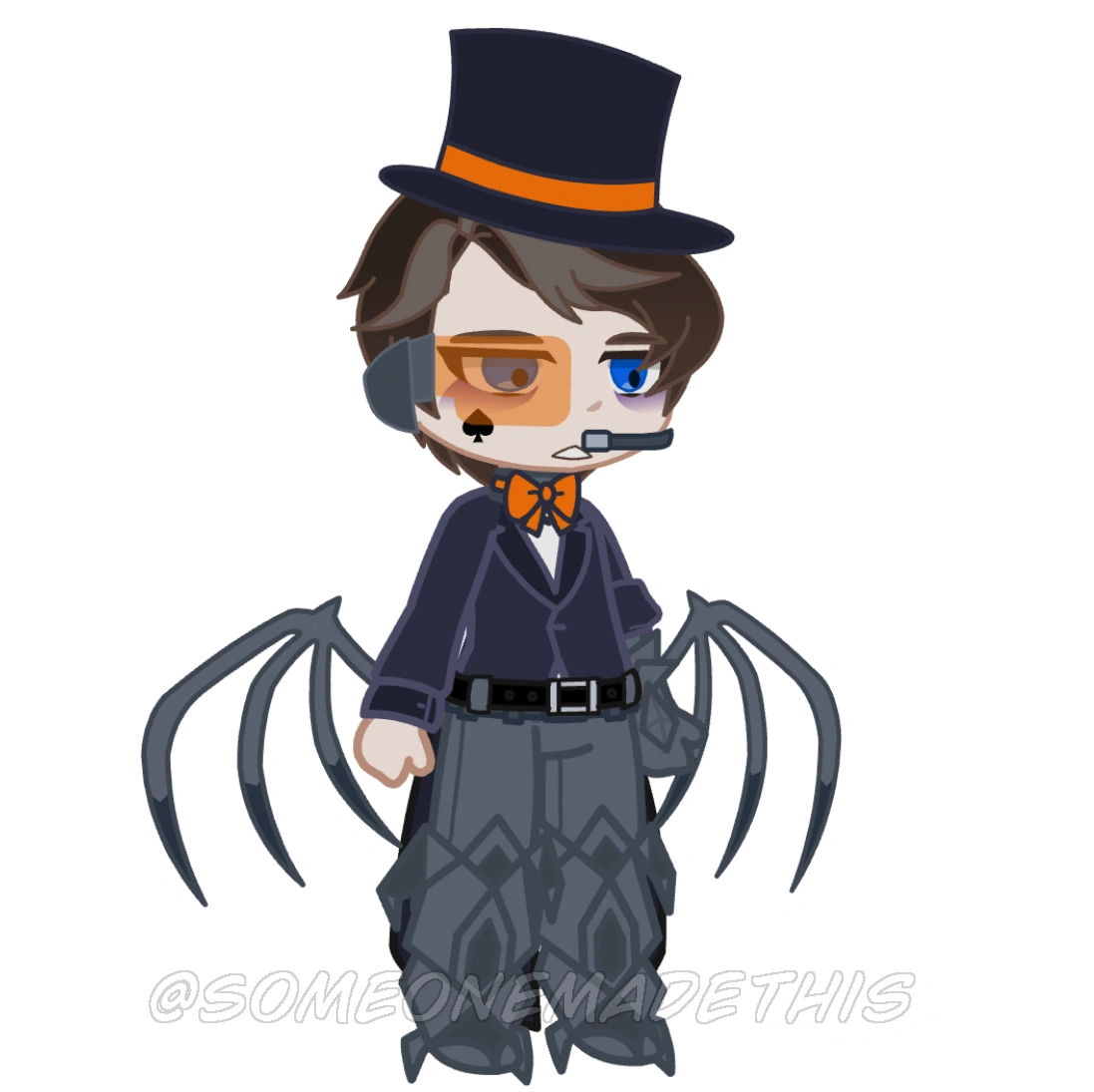 spade's character sheet completed! | Fandom