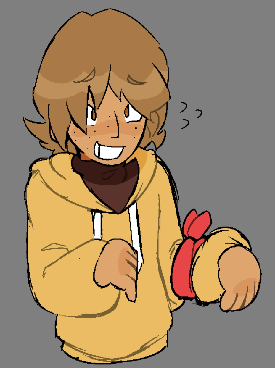 he does the hand thingy | Fandom