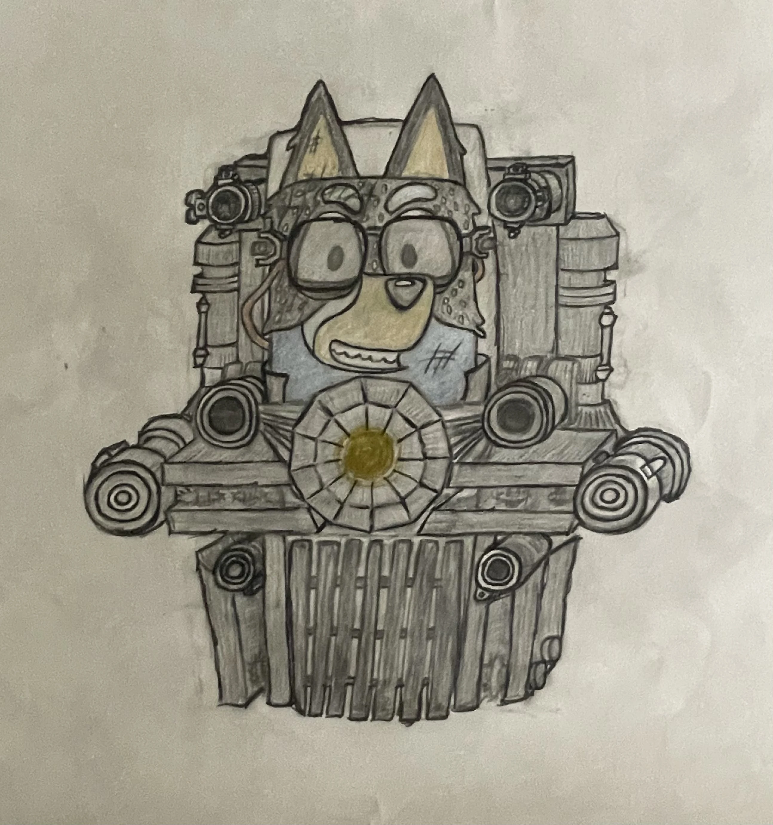 Bandit Heeler as G-Toilet 4.0 (Bluey X skibidi toilet) | Fandom
