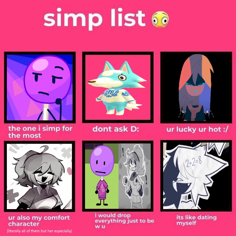 simp list cuz yea | Fandom