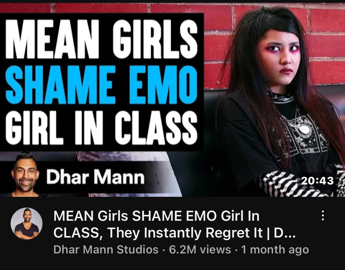 Mean girls shame emo girl in class | Fandom