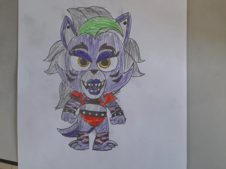 My drawing of Roxanne Wolf | Fandom