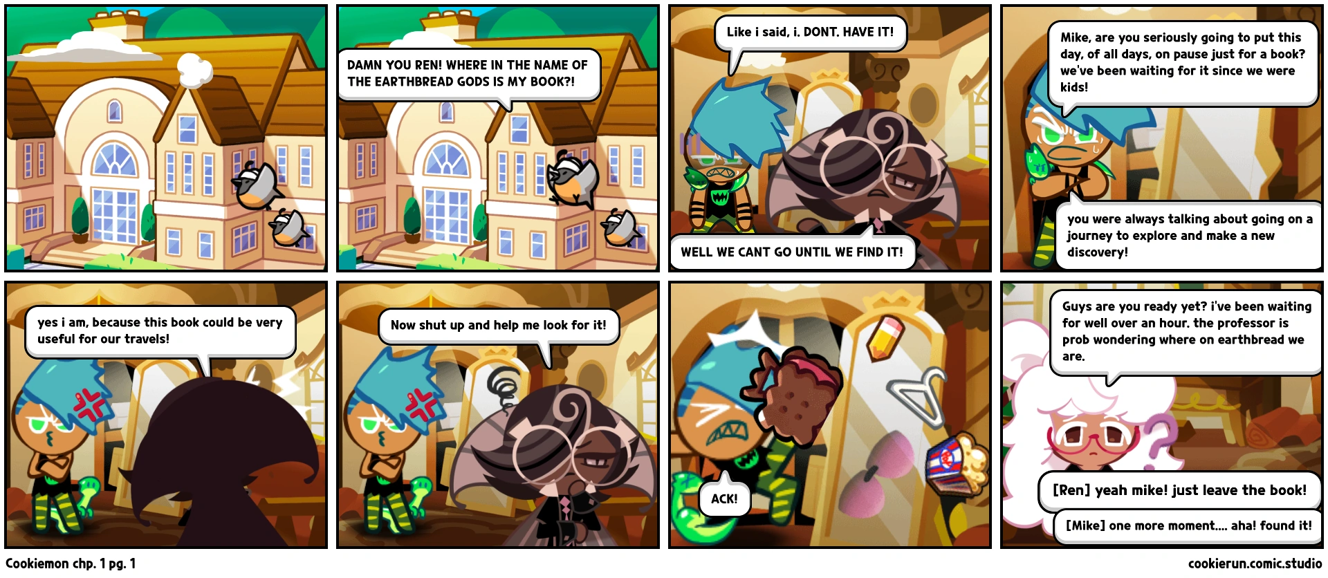 Cookiemon ch. 1 pg. 1 | Fandom