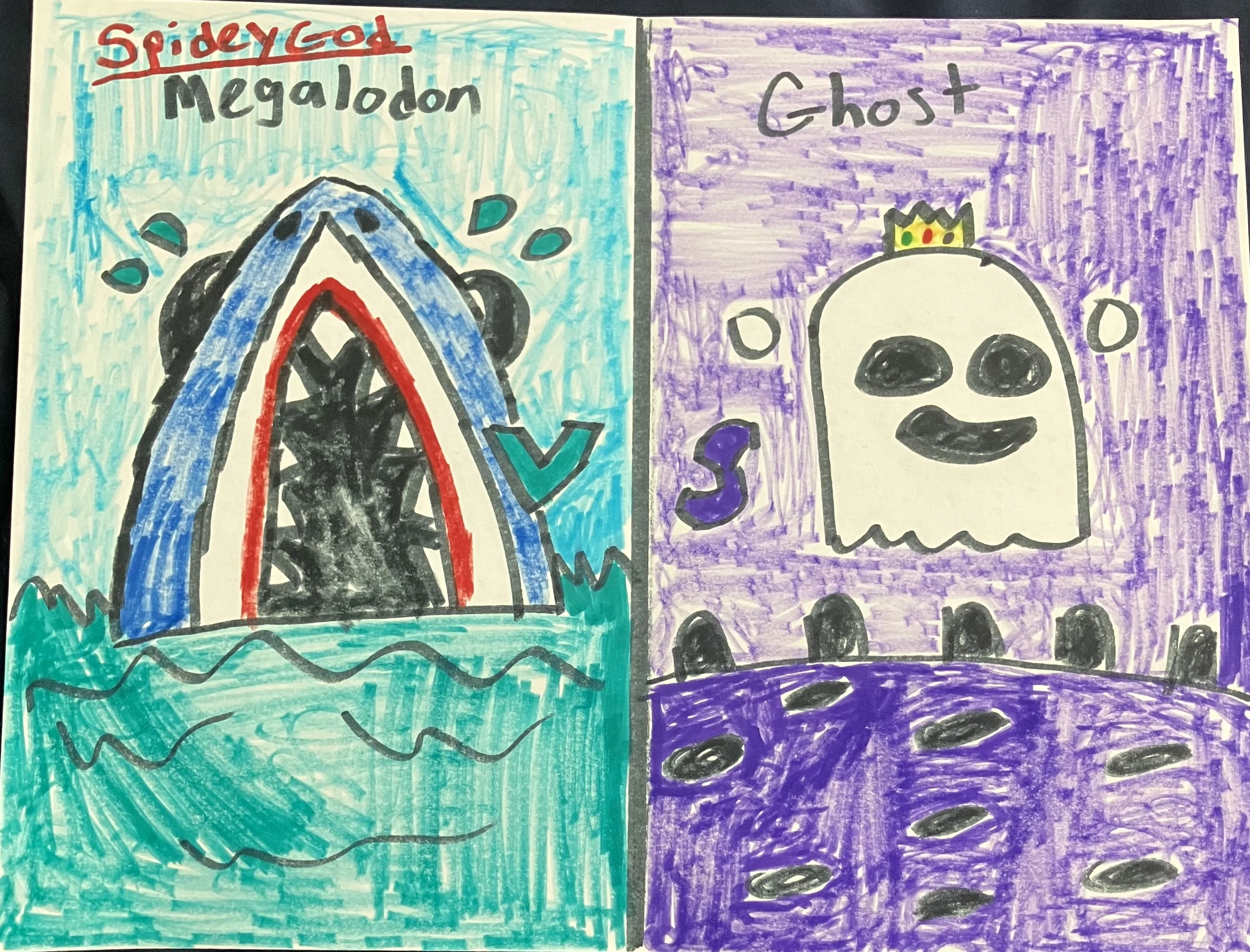 Megalodon Vs Ghost Art 🦈 👻 | Fandom