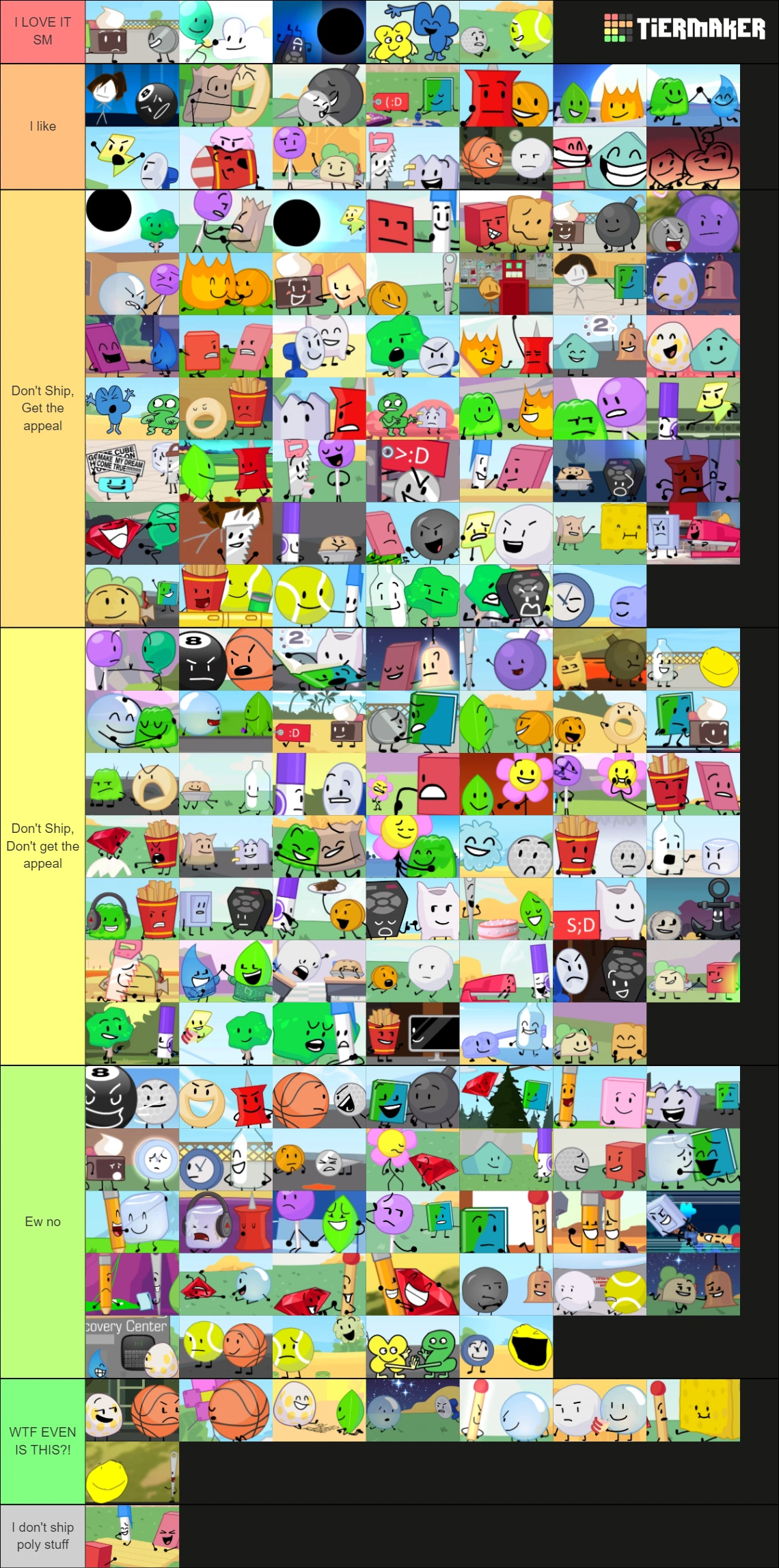 I ranked way too many ships lol | Fandom