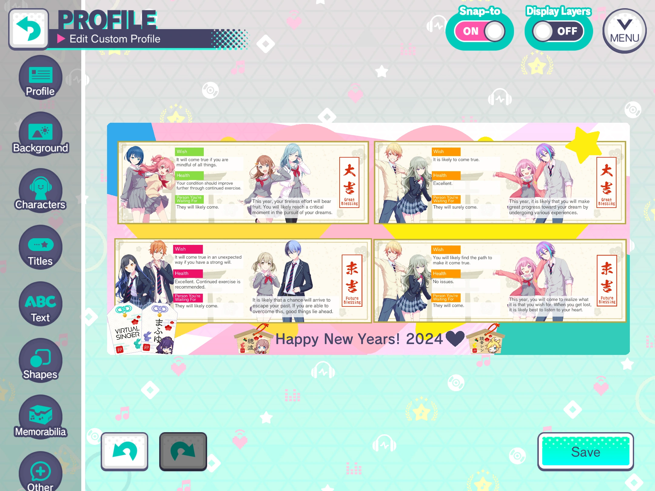 Finished making a profile | Fandom