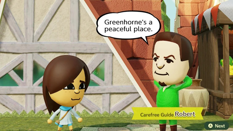 My Miitopia Wiki Adventure. Part 1 Greenhorne... | Fandom
