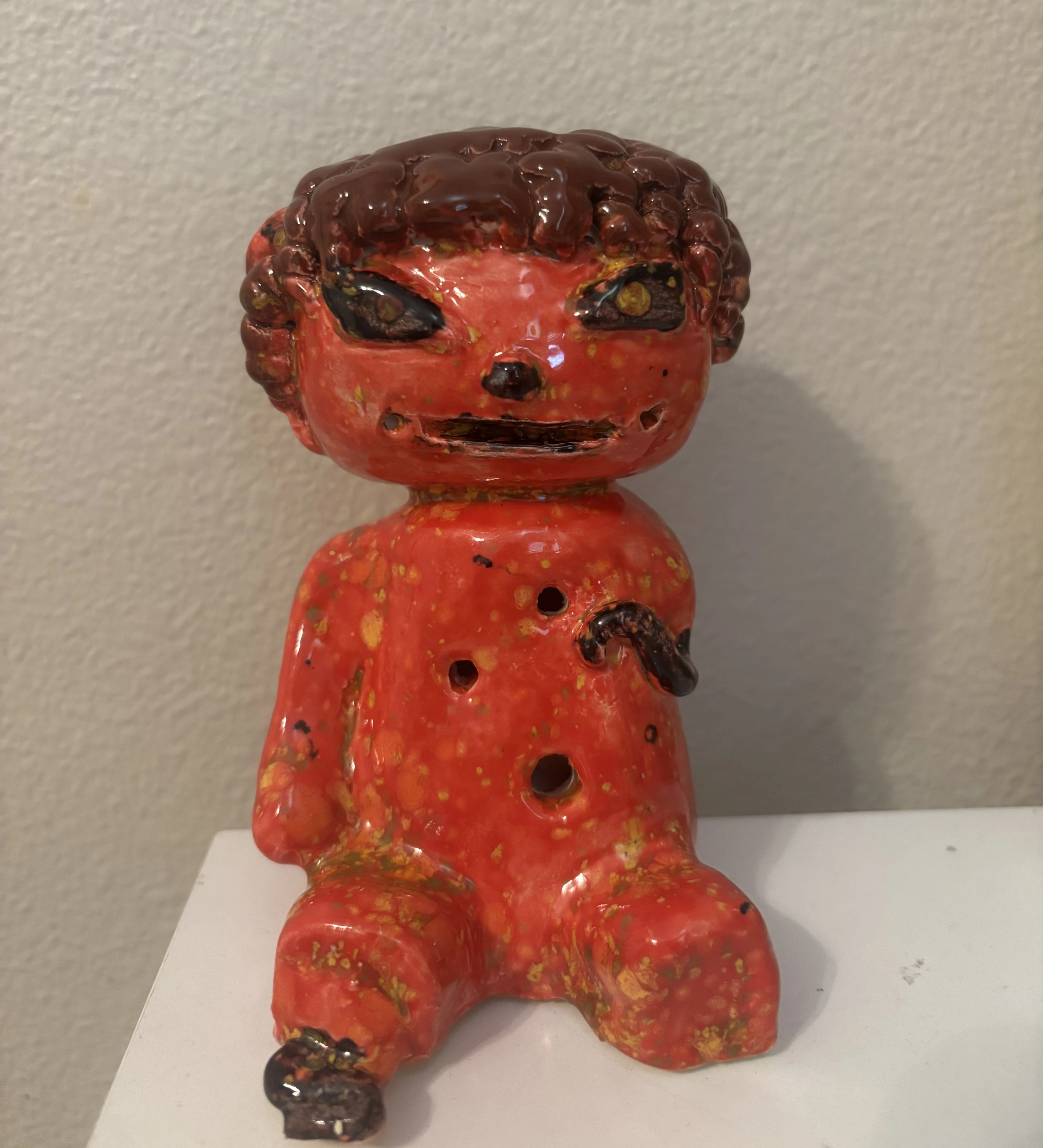 i tried making afrocity in ceramics class | Fandom