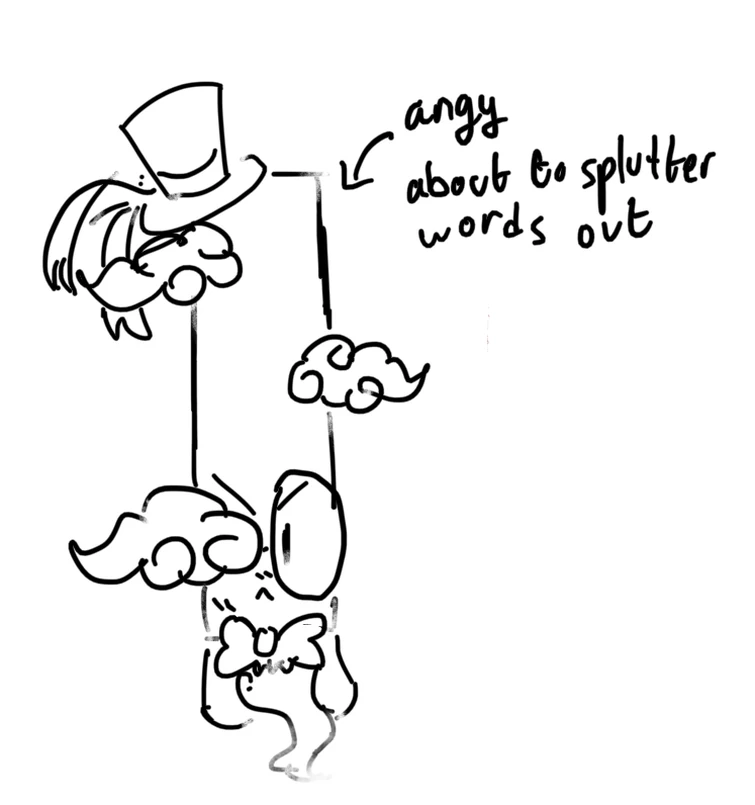 Quickly drops a random Genie Swap AU fact that will have you struggle to translate what he says ...