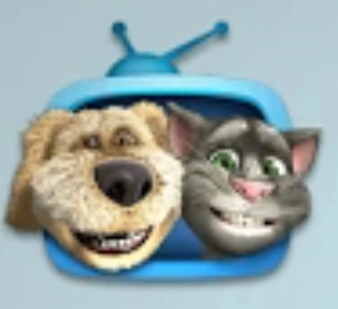 this Talking Tom & Ben News ad icon in My Talking Tom reminds me of my ...