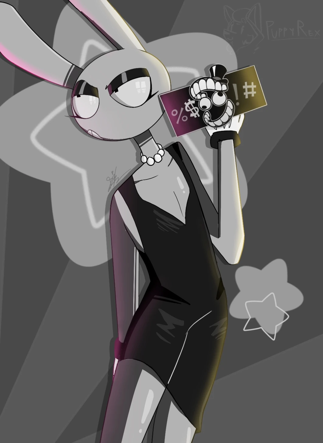 I drew Jax in that one dress Ragatha wore in Ep. 5 lol | Fandom