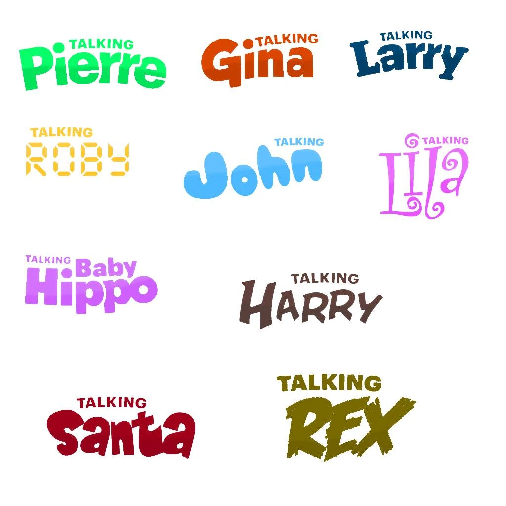Fan-made 2021 logos for old Outfit7 games. | Fandom