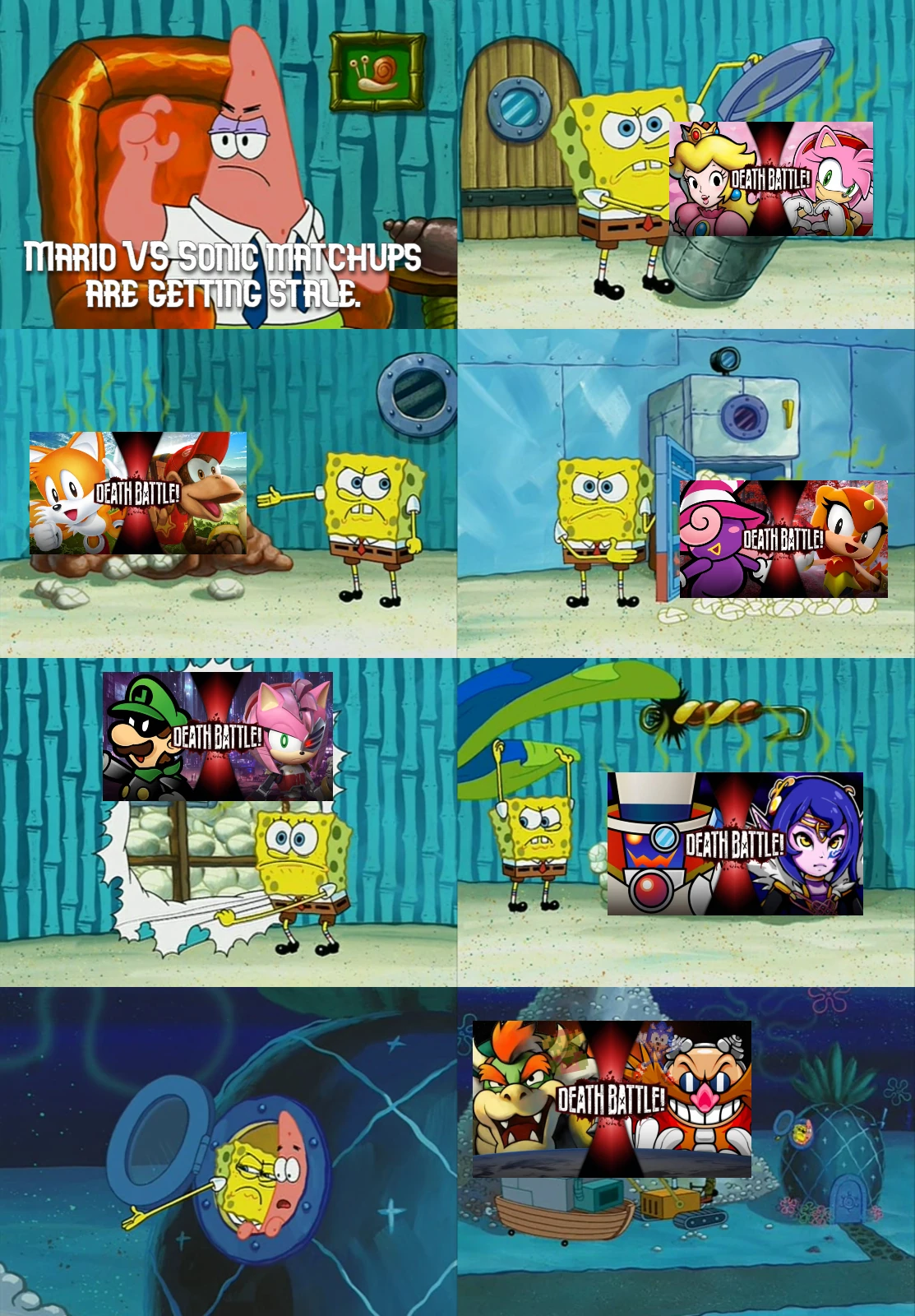 Mario VS Sonic Meme | Fandom