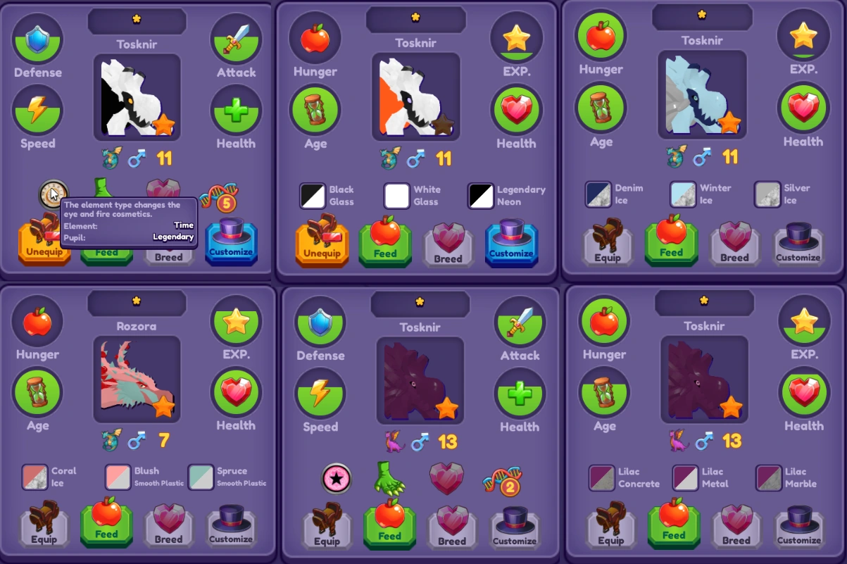 Trading 3 tosk & a NM Roz | Fandom