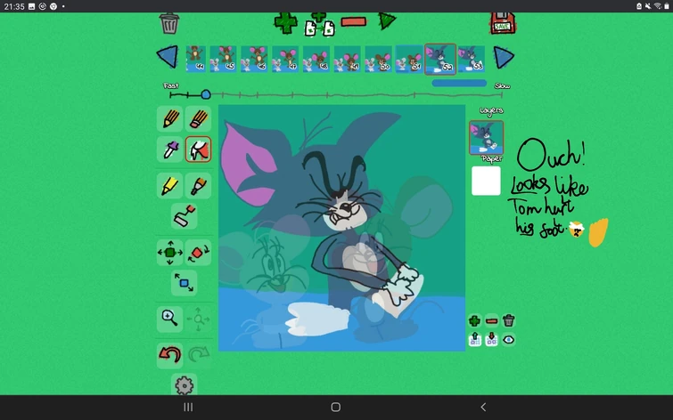 Here are 2 images from my animation. | Fandom
