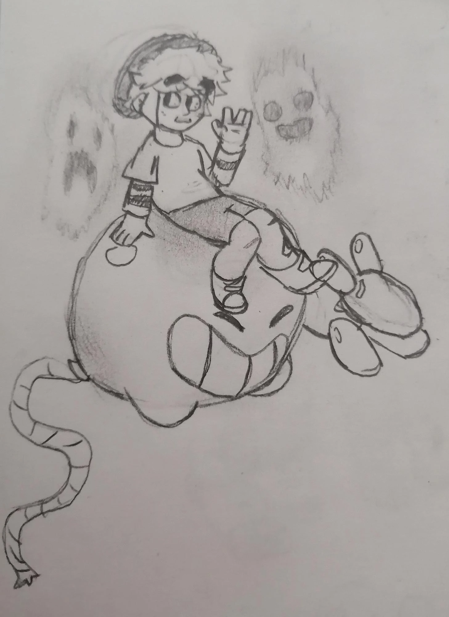 Silly dead child (art by me) | Fandom