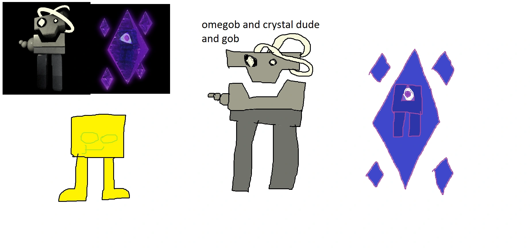 3 bobs in one art | Fandom