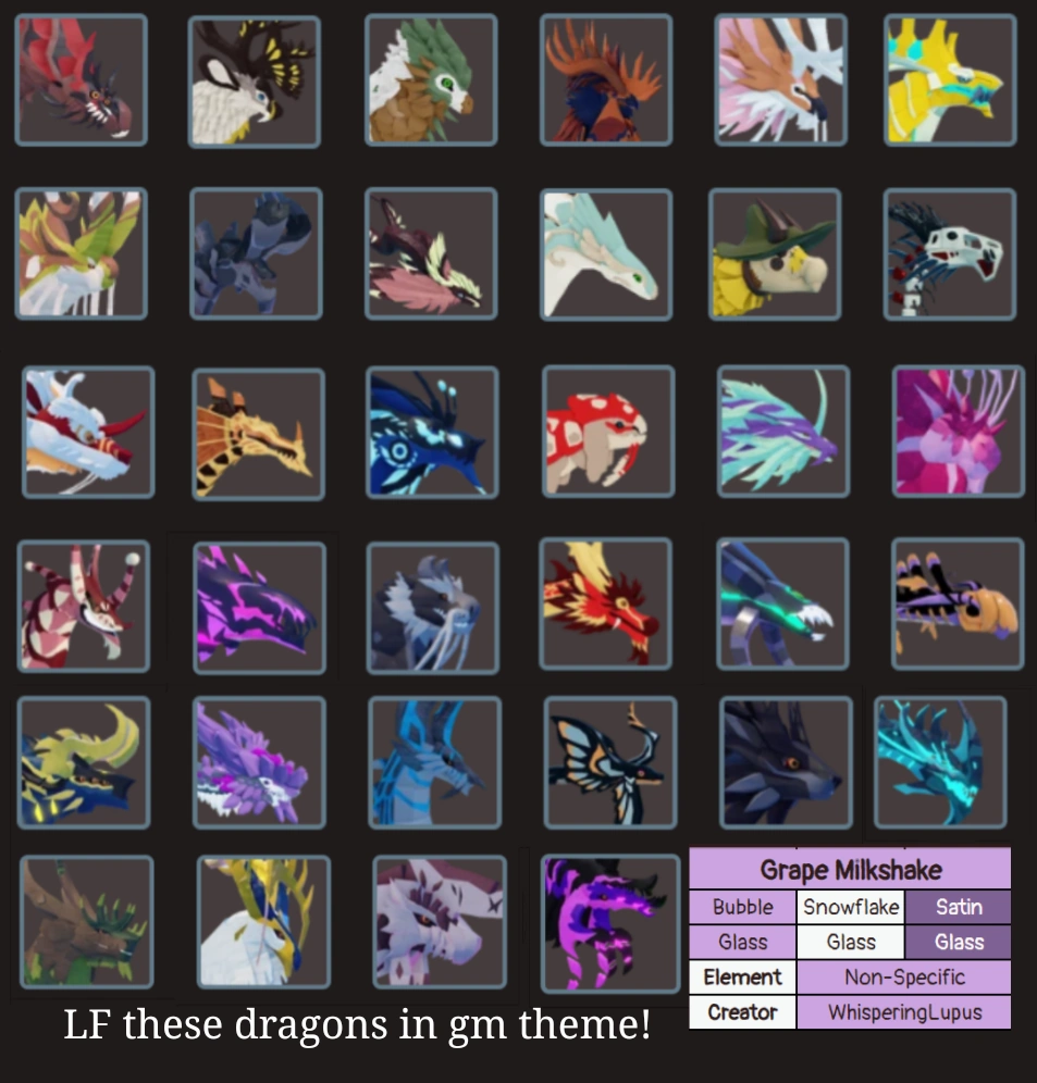 LF some gm dragons! | Fandom