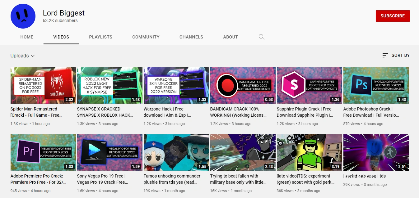 did lord biggest just get hacked | Fandom