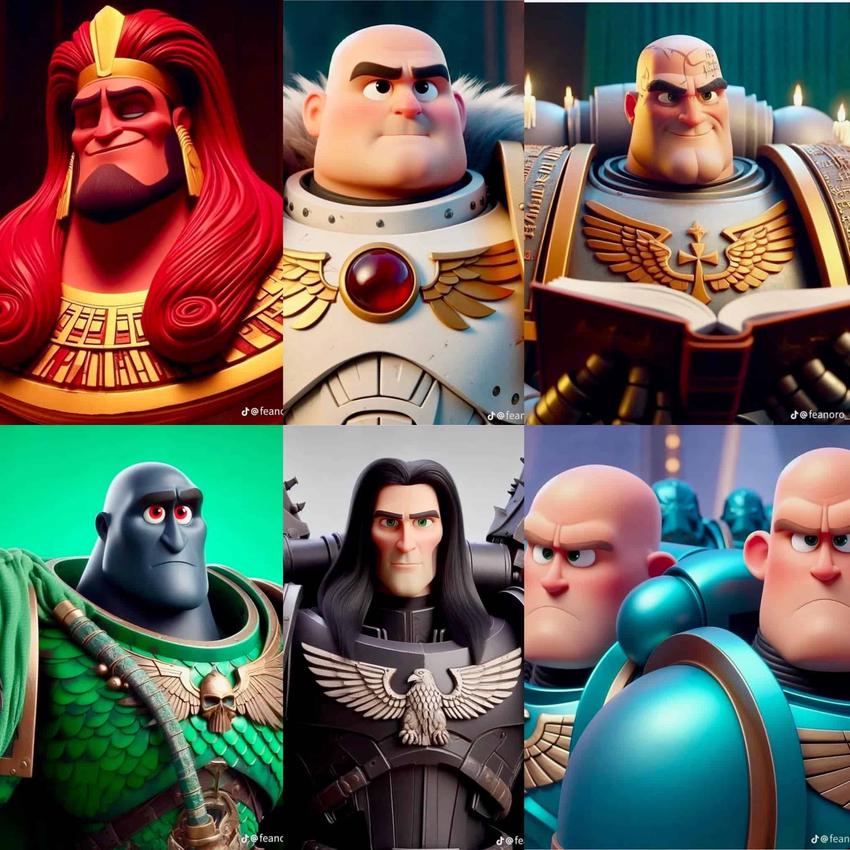 Disney Primarchs (+ the Emperor) | Fandom