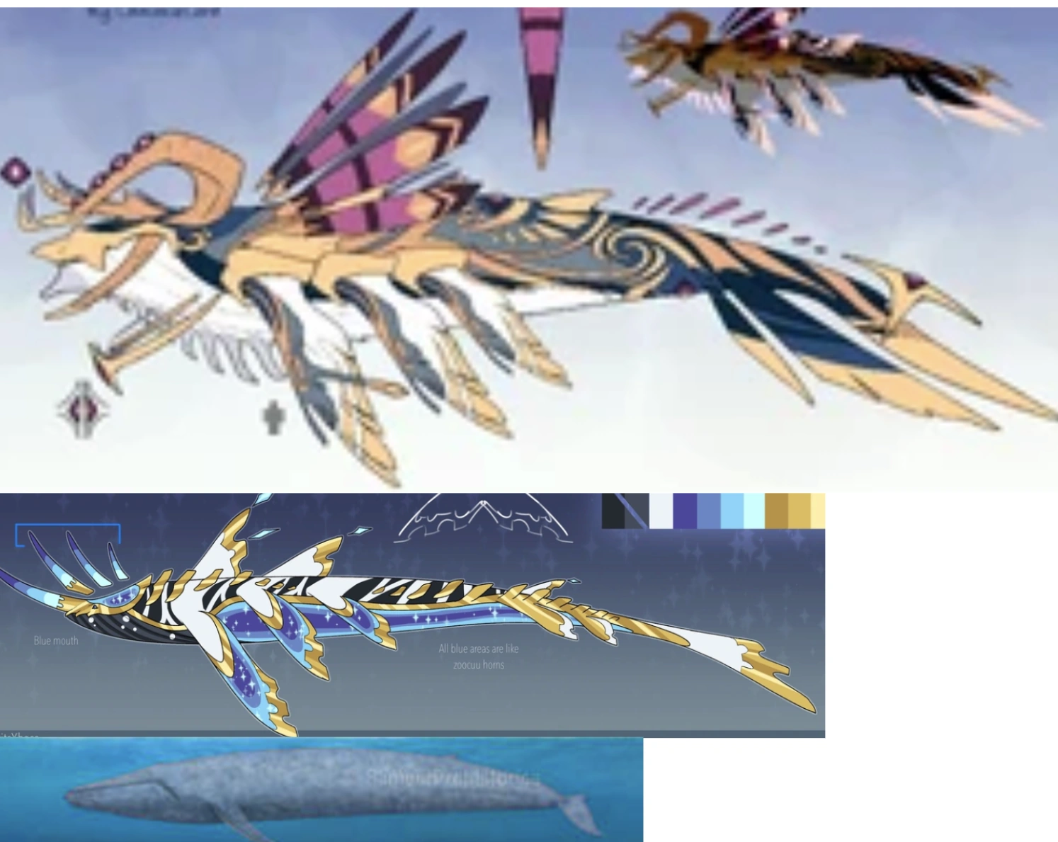 Sonaria's Skywhales in comparison to the blue whale | Fandom