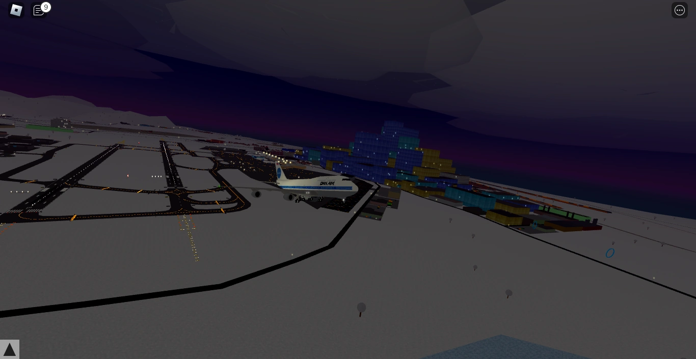 It's beginning to look a lot like Christmas at PTFS with the new 747 ...