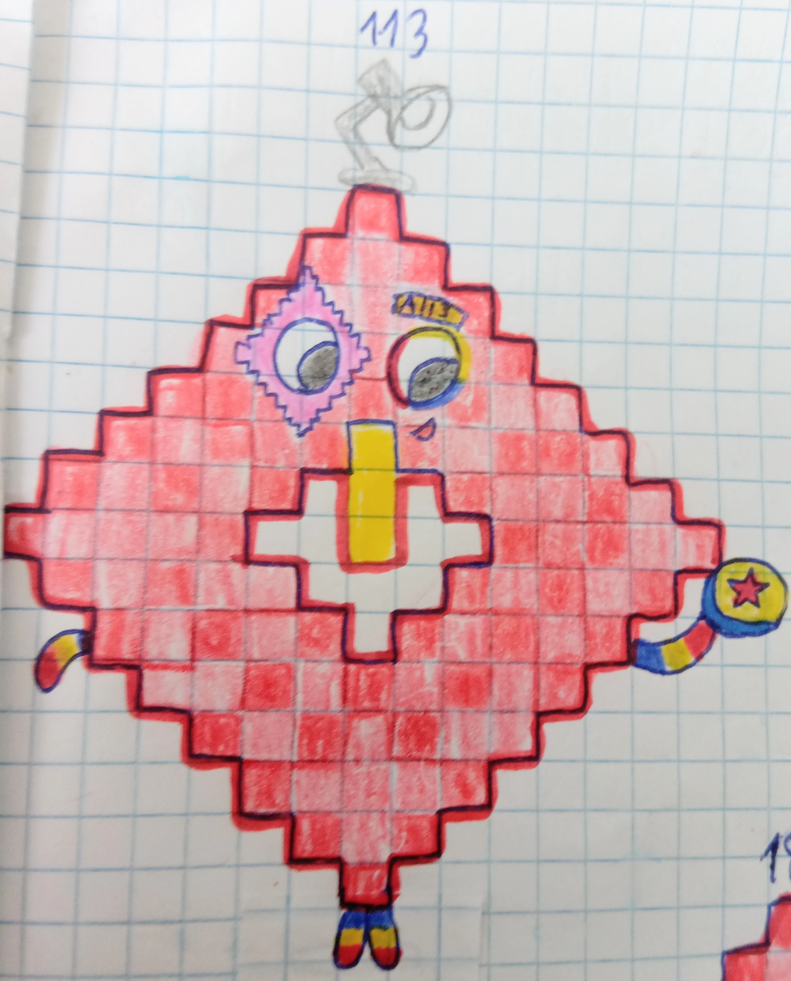 My numberblock 113 he is pixar | Fandom