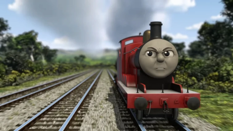 CGI James looking cross, but better | Fandom