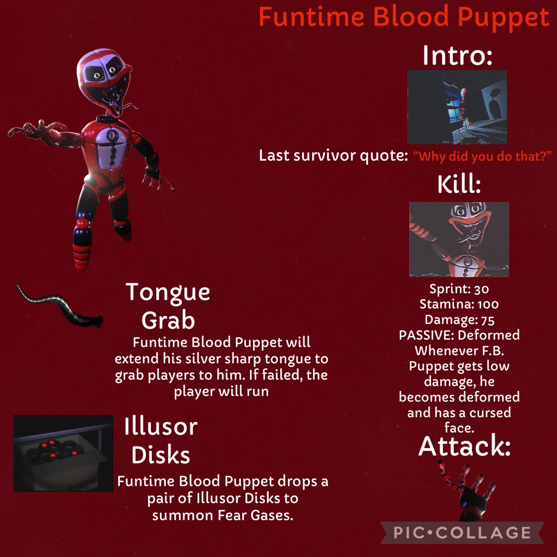 Concepts: Funtime Blood Puppet | Fandom