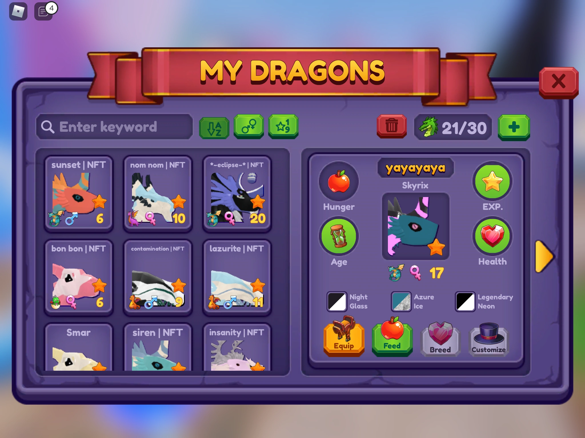 Would Lunaris Element Match This Sky Or Should I Just Leave It As Love ...