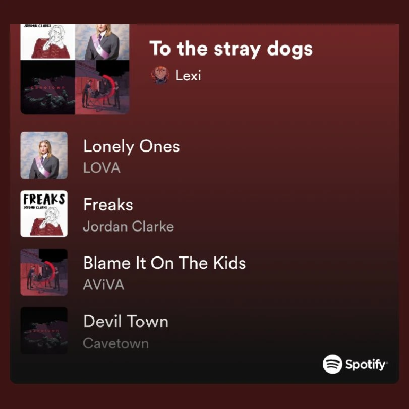 To the stray dogs playlist | Fandom