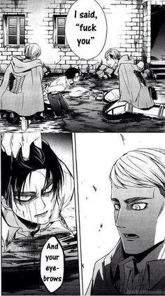 But- Erwin has the best eyebrows though it the series 😢 | Fandom