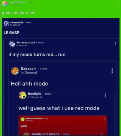 green mode now | Fandom