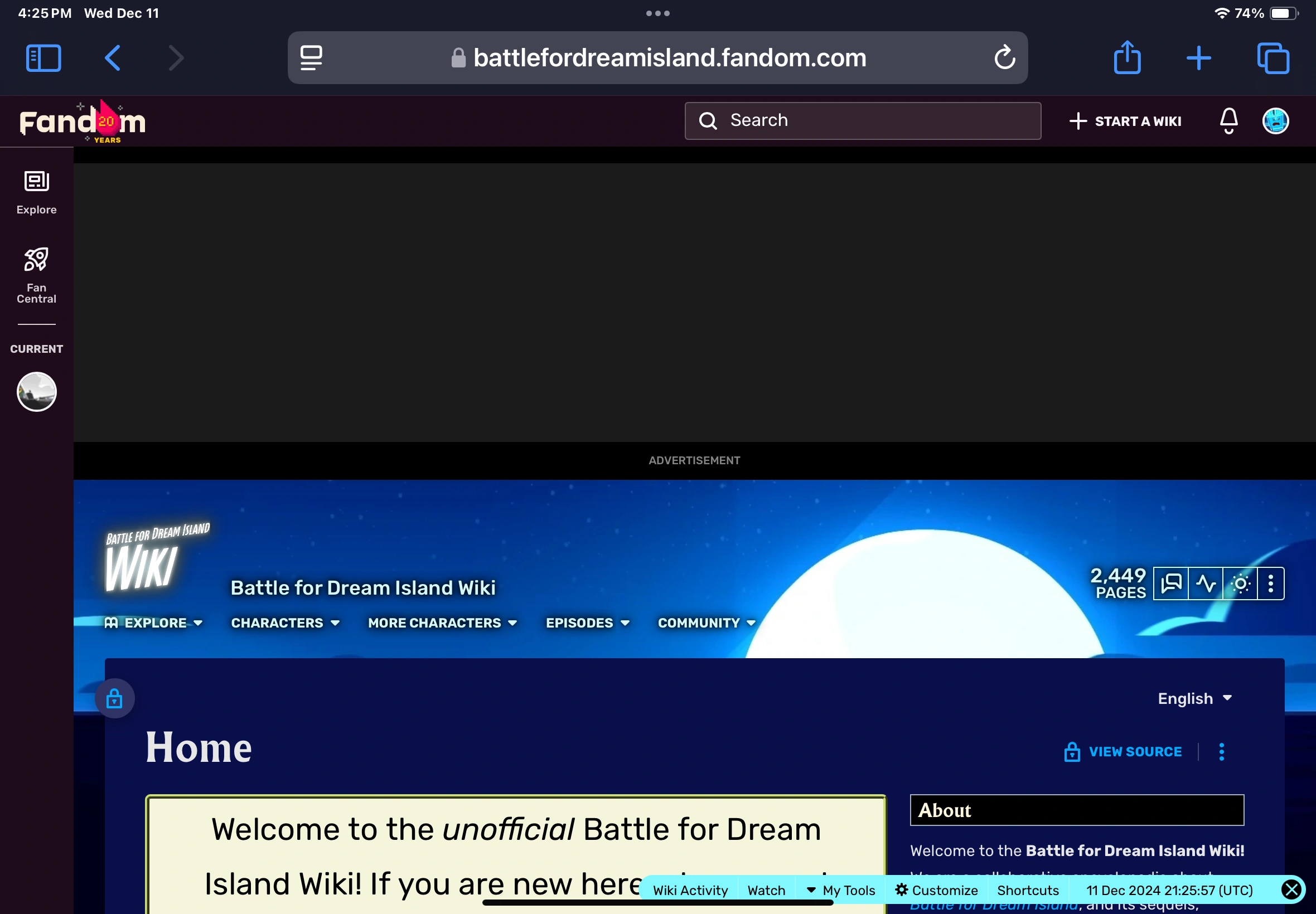 What happened to the website | Fandom