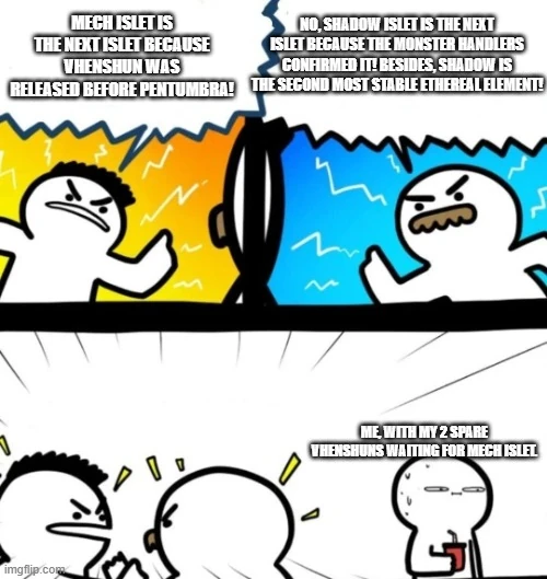 A random meme I made about Ethereal Islets. | Fandom