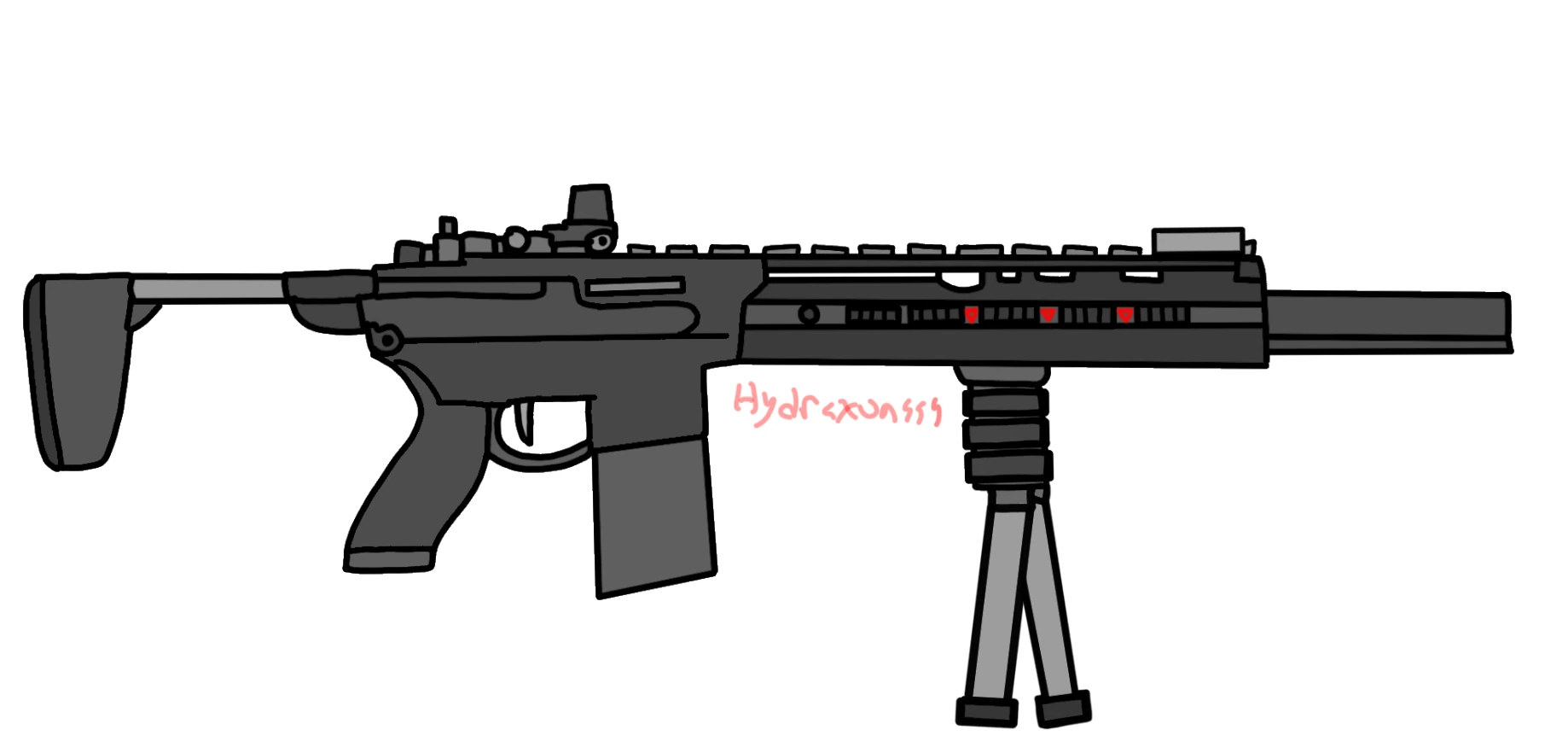 Tried a bit at making a custom DMR | Fandom