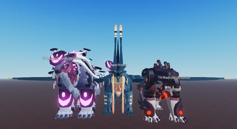 Haechionx and Bengon redesign size comparisons (ft. Ardor, Arsonos ...