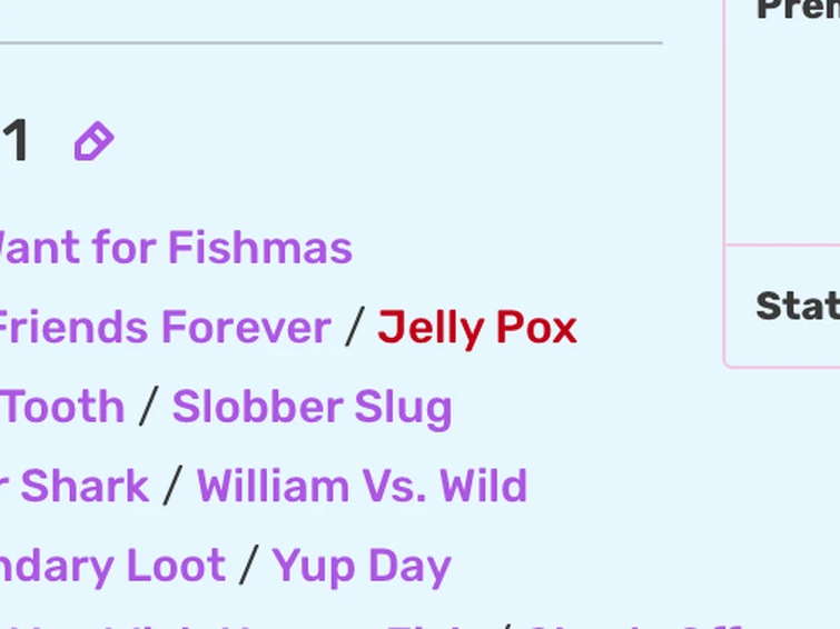Why does Jelly Pox not have an existent page? | Fandom
