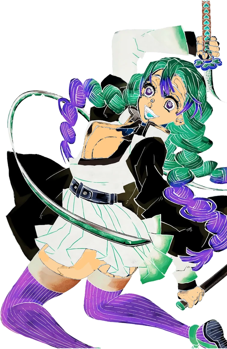 So I decided to make inverted Mitsuri and tell me who I should do next in the comments | Fandom