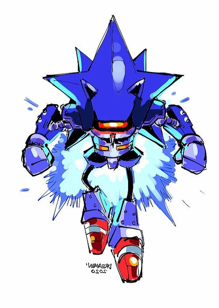 Mecha Sonic MKII Concept | Fandom