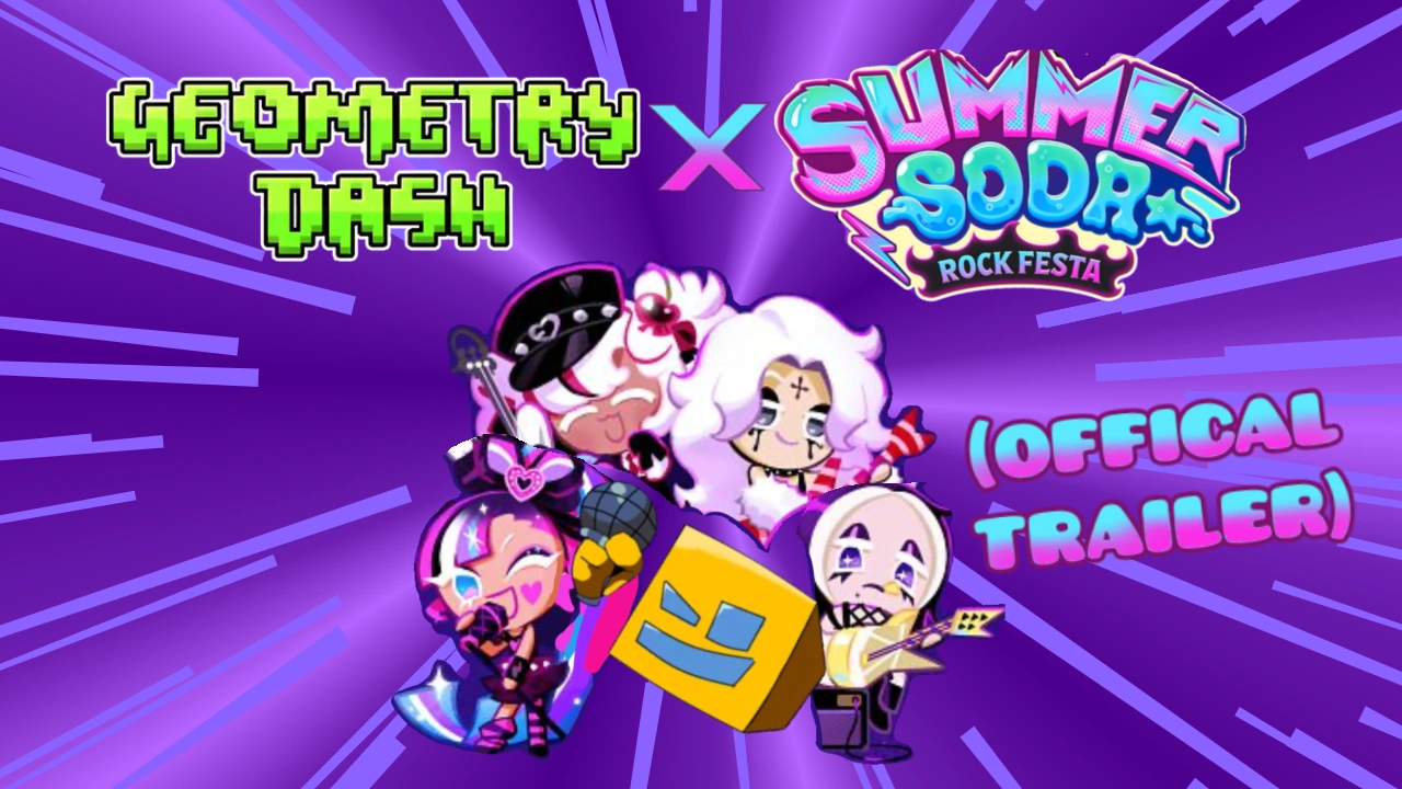 I really wanna see the summer soda rock festa songs in geometry dash to ...