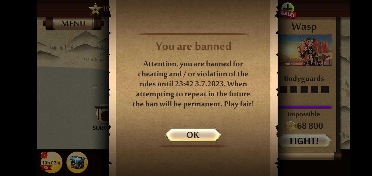 Without using any kind of cheat i got banned is there any solution of ...