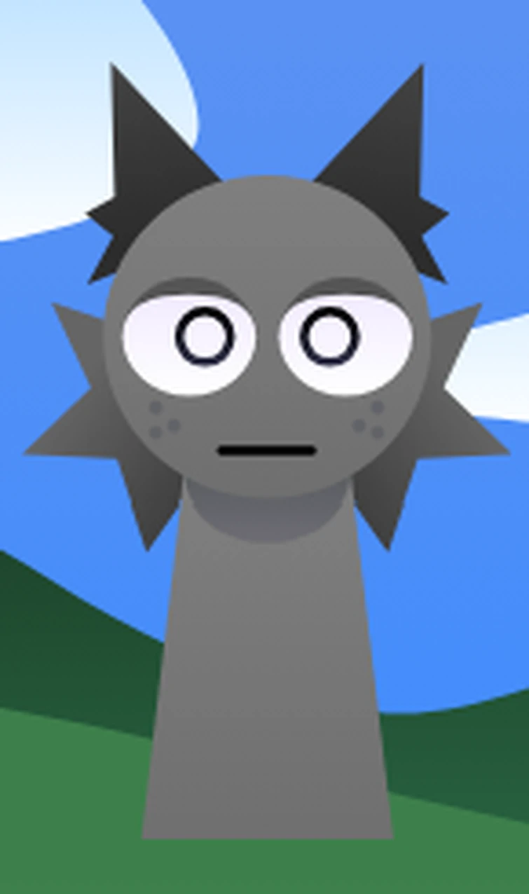 gray in my fangame. in my fangame sprunki is more than just incredibox ...