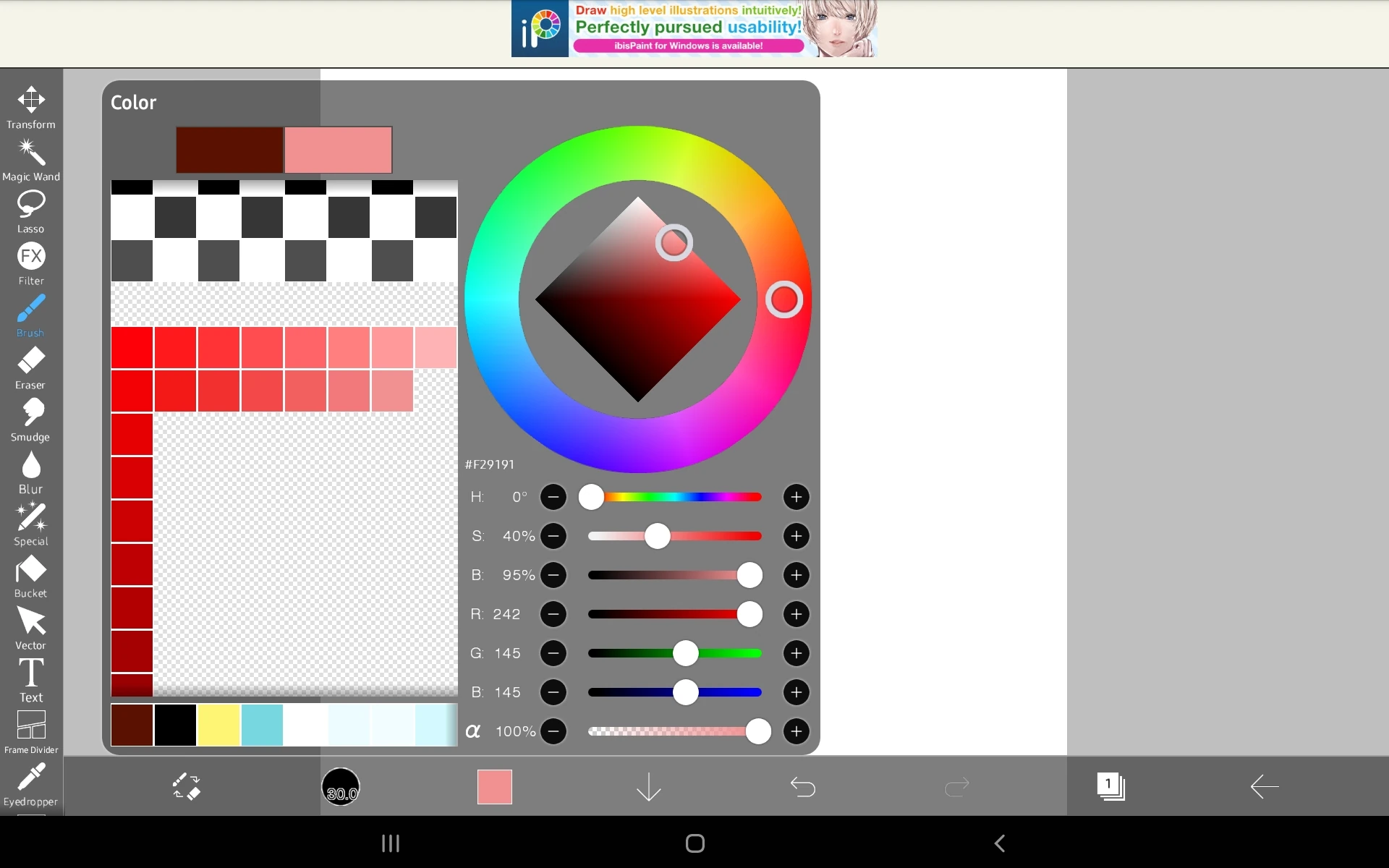 making the color wheel in the ibis paint pallette | Fandom