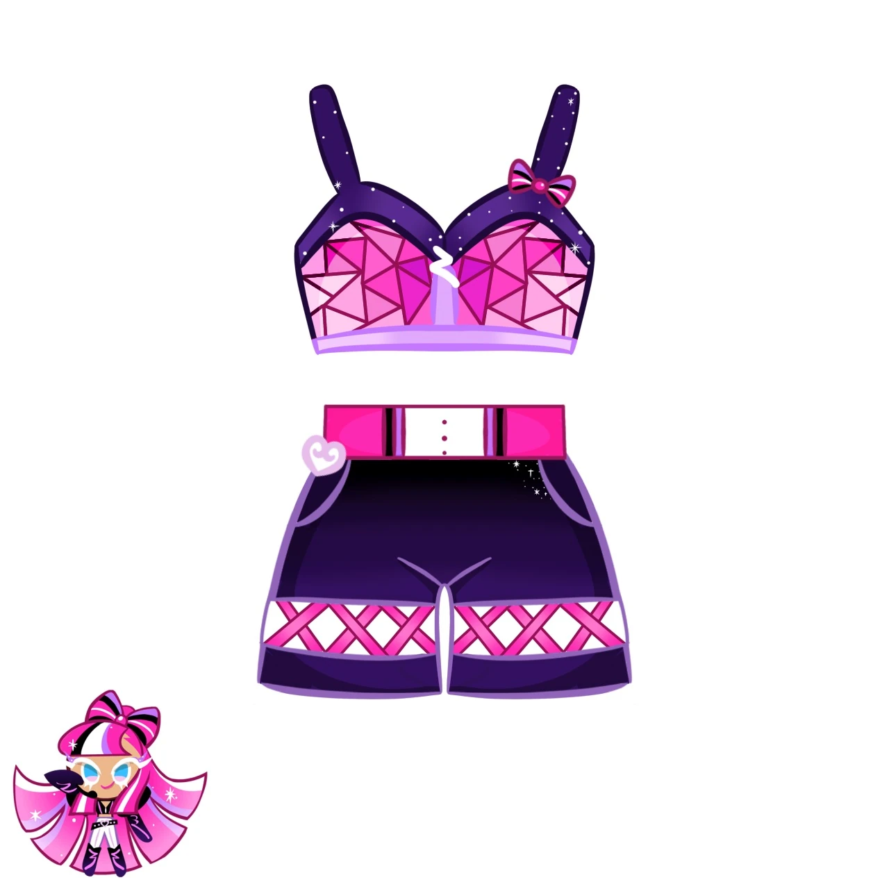 Shining Glitter inspired outfit | Fandom