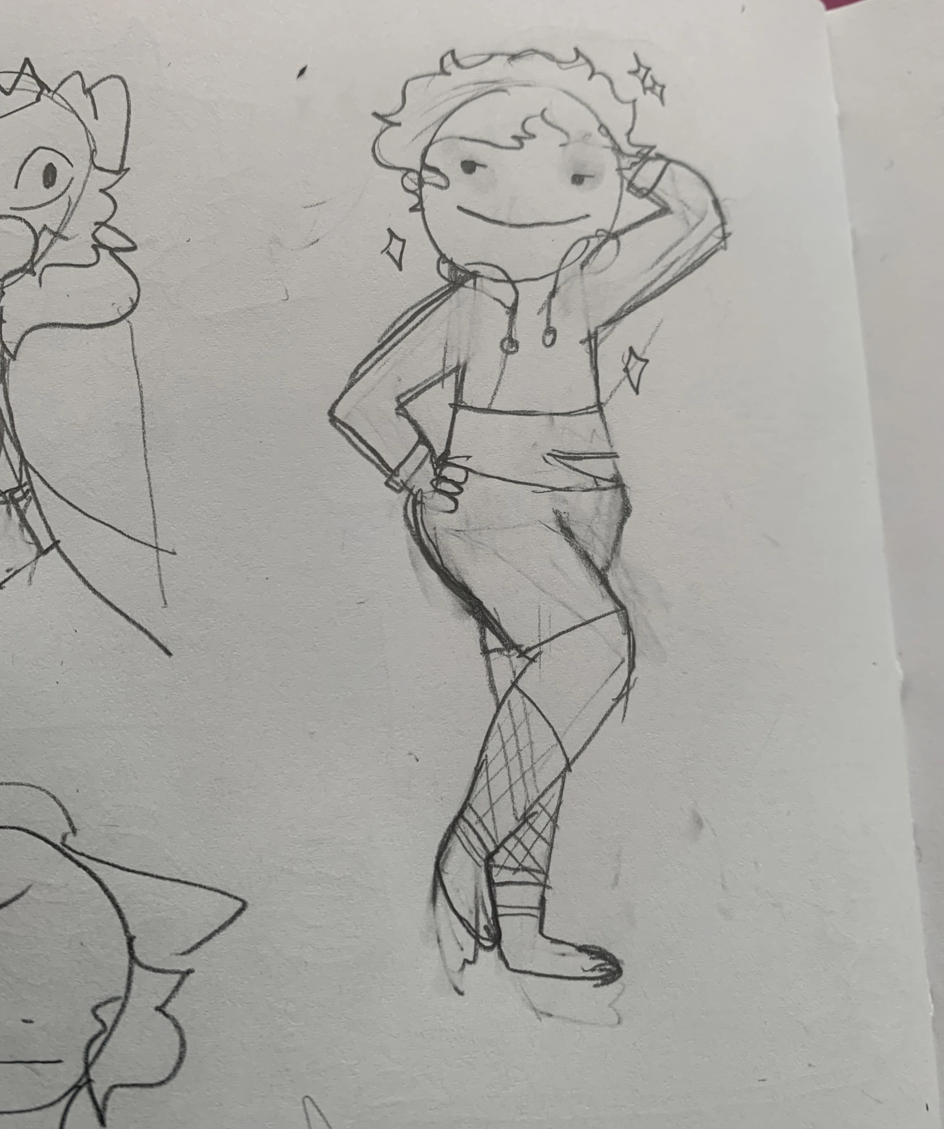 a drawing i made in school (kinda cursed ngl fr fr) | Fandom