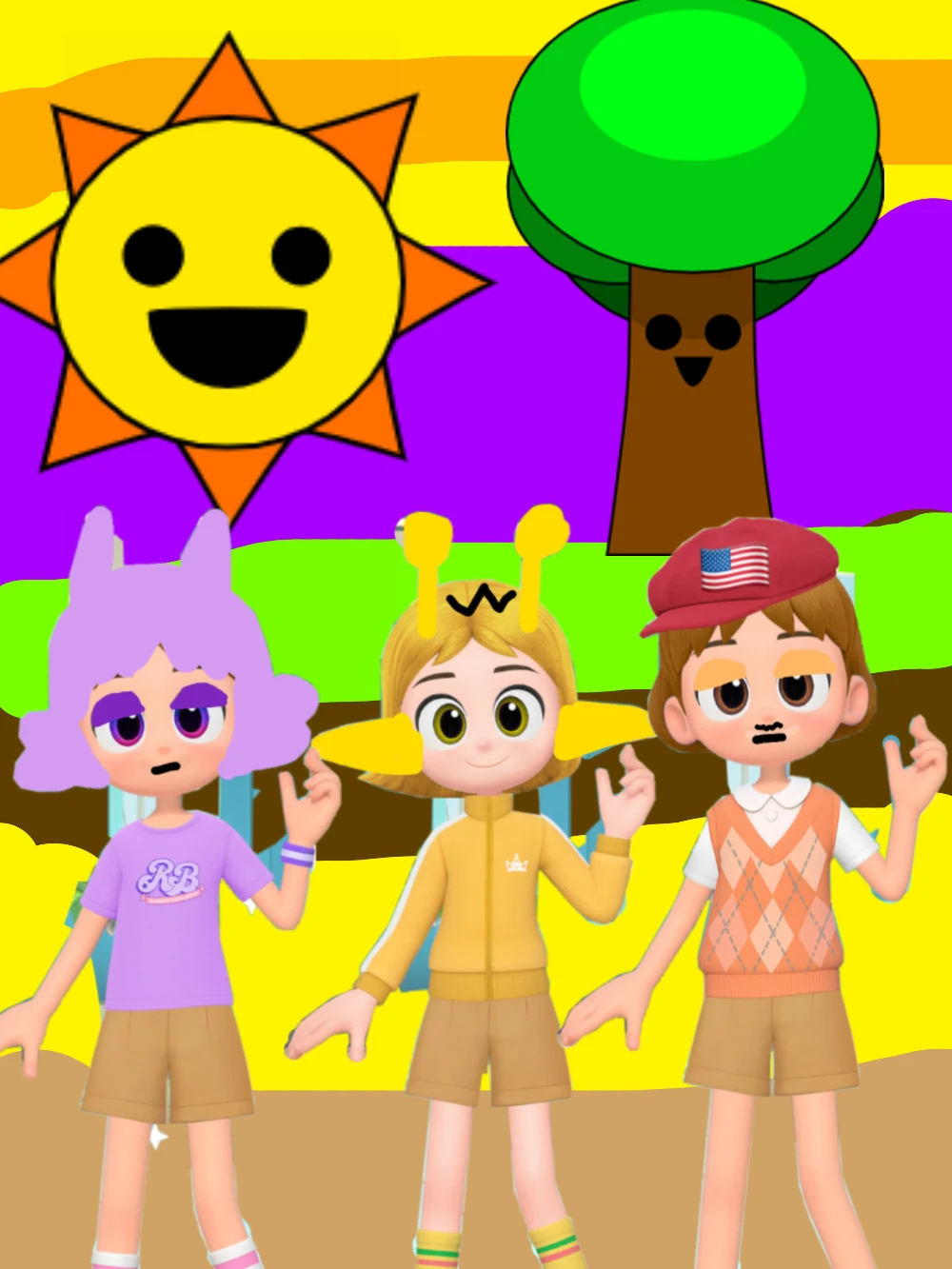 sprunki bubblegem melodies (except for Mr sun & tree) | Fandom