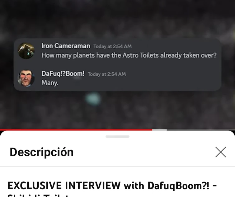 Information in the interview of dafuqboom and iron cameraman! (arm hov ...